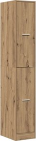Skříňka na léky dub artisan 30 x 41 x 174,5 cm kompozitní dřevo 3309635