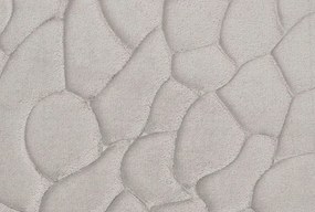 BO-MA, Protiskluzová koupelnová předložka 3D 133 sand, 50x80, šedá, koupelna