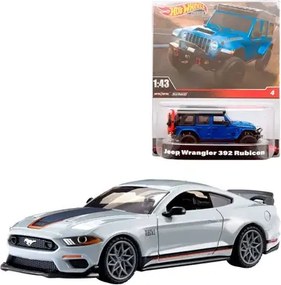 MATTEL Hot Wheels Prémiový angličák 2 druhy / Angličák / 1:43 / Kov