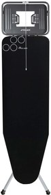 Rolser žehlící prkno K-Tres L, 120 x 38 cm, pro parní žehličky, černé