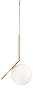 Flos F3176044 IC Lights S2 10 Anniversary, designové závěsné svítidlo, 1x205W E27, 24K zlato, prům. 30cm