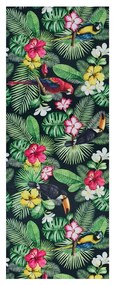 Zelený koberec běhoun 52x100 cm Sprinty Tropical – Universal