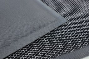 Hamat, Rohožka Blitz 3D 314 Antracit - na ven i na doma, 45x75, šedá, chodba / předsíň