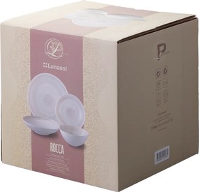 Sada talířů 16 ks — Premium Platinum Line Rocca - 490181