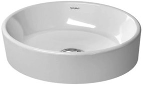 Duravit Starck 2 - Umyvadlo na desku, 44x40 cm, bez přepadu, WonderGliss, bílá 23214400001