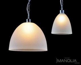 ACA DECOR Závěsné svítidlo MANOLIA max. 60W/E27/230V/IP20, průměr 35cm