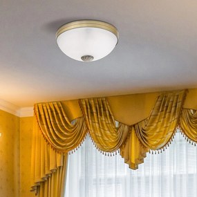 Rabalux Bronzové stropní svítidlo Orchidea pro žárovku 2x E27 8558