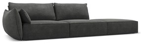 Šedá lenoška (levý roh) Vanda – Mazzini Sofas
