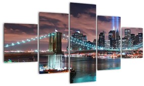 Obraz - New York, Manhattan (125x70 cm)