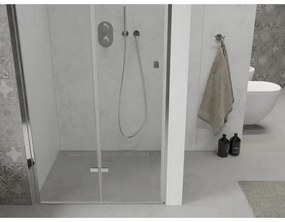 Mexen Lima skládací sprchové dveře 115 cm, Průhledné, Chromovaná - 856-115-000-01-00