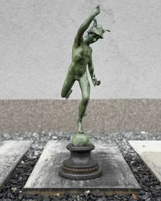 Bronzová socha -  Hermés Merkur
