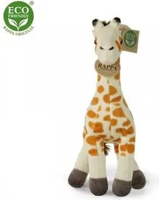 RAPPA Plyšová žirafa 27 cm / ECO-FRIENDLY / od 0 měsíců