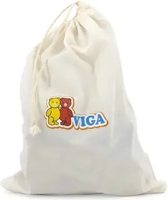 VIGA Dřevěná magnetická písmenka / 40 ks / od 3 let