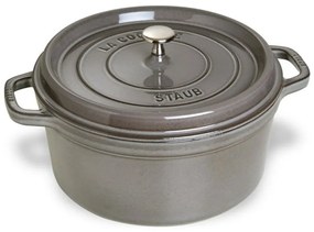 Hrnec STAUB  kulatý 30 cm šedý 8,35l