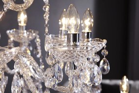 Noble Home Závěsný lustr DIAMO 30-ramenný, čirá