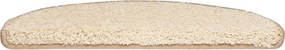 Schodové rohože 20 ks 65 x 21 x 4 cm krémové, půlkulaté, velké 3365849