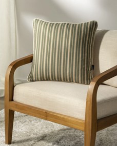 Povlak na polštář Classic Stripe Olive 45x45 cm