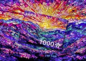 ENJOY Puzzle Další nádherný východ slunce / 1000 dílků / od 14 let