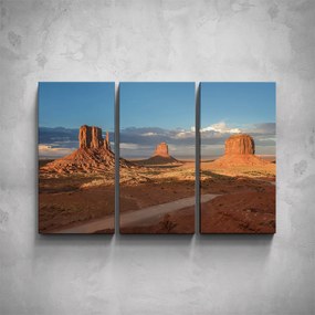 3-dílný obraz - Three Rocks - PopyDesign