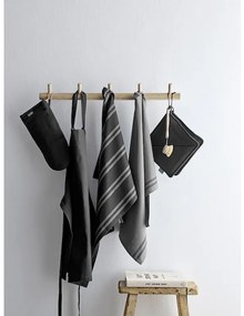 Södahl Kuchyňská zástěra 70x91 cm Soft Black