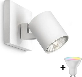 Philips - LED RGBW Stmívatelné bodové svítidlo RUNNER 1xGU10/6,5W/230V bílá