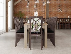 Drewmix jídelní židle MILANO 4 dřevo: černá