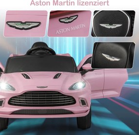 Costway 12 V Aston Martin DBX dětské auto s 2,4 G dálkovým ovládáním 1,4-2,5