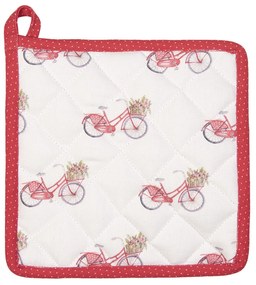 Kuchyňská bavlněná chňapka Red Bicycle - 20*20 cm