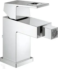 Grohe Eurocube - Bidetová baterie s výpustí chrom