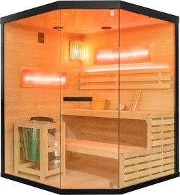 BPS-koupelny Finská sauna Relax 150x150, 4-5 osob
