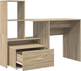 Stůl Sonoma dub Kompozitní dřevo 131,5 x 50 x 106,5 cm 3337267