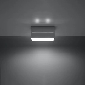 Sollux Lighting Stropní svítidlo LOBO 2 šedé