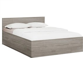 Postel SOFIA 180 x 200 cm, dub lanýž Matrace: Matrace Coco Maxi 20 cm, Rošt: Bez roštu