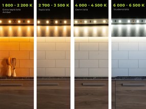 LED Solution CCT LED pásek 18W/m 12V bez krytí IP20 078071