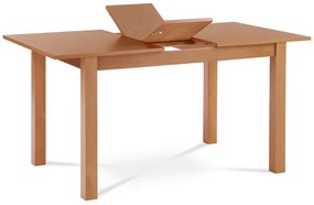 AUTRONIC Jídelní stůl rozkládací 120+30x80x75 cm, barva buk
