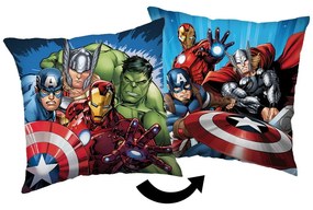 Fleecový dětský polštářek 40x40 cm Avengers "Heroes" – Jerry Fabrics