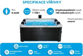Mspa | Vířivý bazén MSPA Oslo Plus F-OS063WP | 11406451