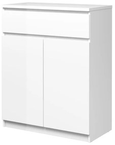 FALCO Komoda Simplicity 234 bílý lesk