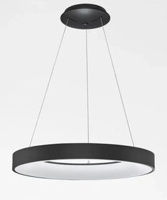 LED lustr Rando Thin 60 4000K černé