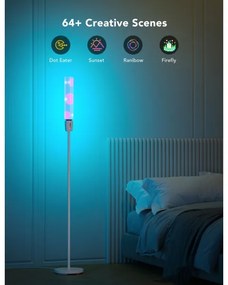 Govee - LED Stmívatelná stojací lampa CYLINDER SMART RGBICWW 2200-6500K