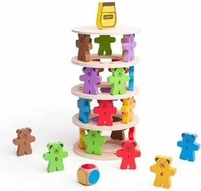 Bigjigs Toys Hra padající medvídci / od 3 let