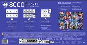 TREFL Puzzle Premium Plus: Barevný svět / 8000 dílků / 180,5 x 132,5 c
