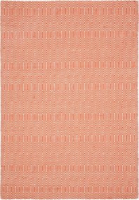 Moderní kusový koberec Sloan Orange oranžový Rozměr: 66x200 cm