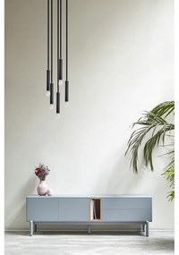 Modro-šedý TV stolek 180x56 cm Corvo – Teulat