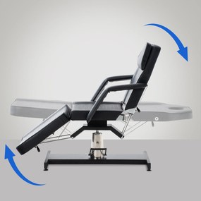 Hydraulische kosmetické lehátko V2 – černá