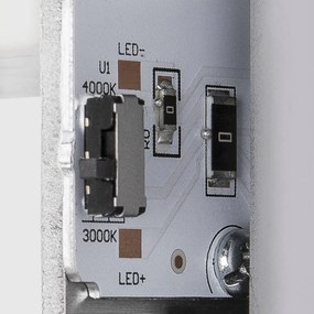 LA 1003453 PEMA® WL venkovní nástěnné svítidlo LED, černá CCT přepínač 3000/4000K - BIG WHITE (SLV)