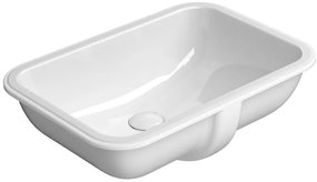 GSI GSI, PURA/CLASSIC keramické umyvadlo pod desku 38x55cm, bílá ExtraGlaze, 724311