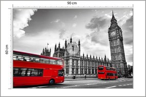 Fototapeta Černobílý Londýn Samolepící tapety 208x146