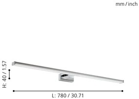 Eglo 96066 - LED Koupelnové svítidlo PANDELLA LED/14W/230V IP44