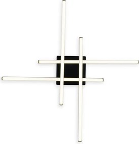 Brilagi - LED Stropní svítidlo STRIPES LED/37W/230V černá